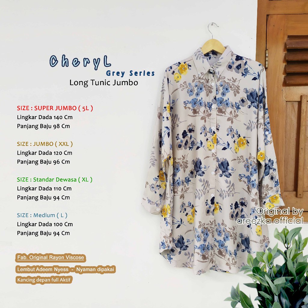 Jual Dorpi Tunik JUMBO Big Size Polos Bahan Rayon Premium | Shopee ...