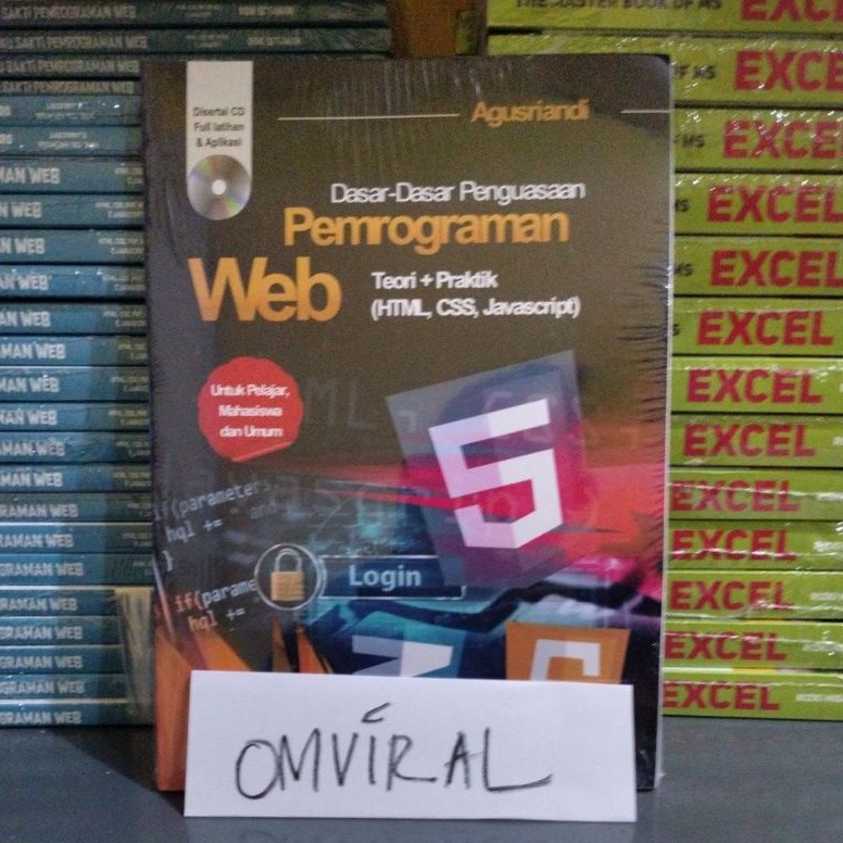 Jual Buku Dasardasar Penguasaan Pemrograman Web HTML CSS Javascript Dilengkapi CD KODE S2J7 ...