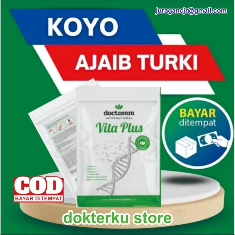 Jual Koyo Turky Original Doctorem Vita Plus Transdermal Patch | Shopee ...