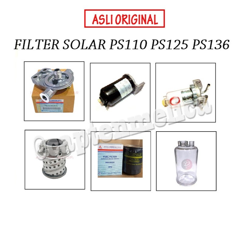 Jual ORI Filter Solar Atas Bawah Saringan Minyak Bahan Bakar Diesel ...