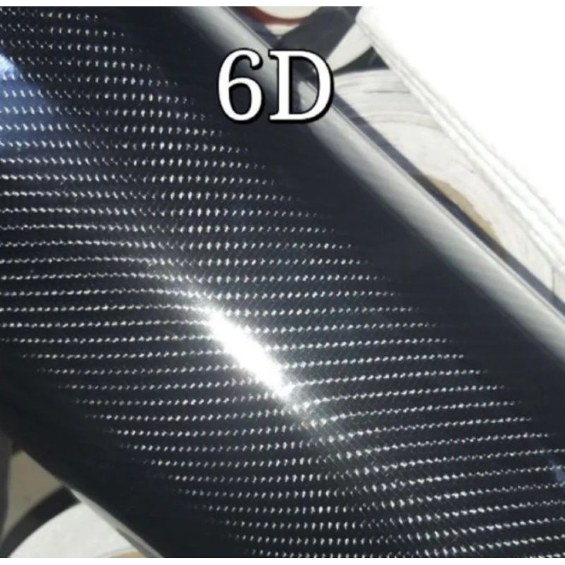 Jual stiker skotlet carbon 6D,premium,mewah,tahan panas,harga per 50cm× ...