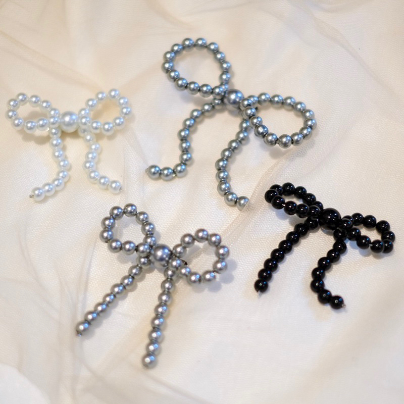 Jual Ribbon Wire Brooch Bros Pita Kawat Pin Hijab Pin Baju Wire Bow ...