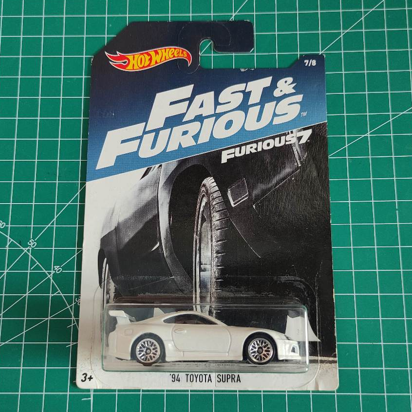 Jual Hotwheels 94 Toyota Supra Fast and Furious Fast & Furious 2017 ...