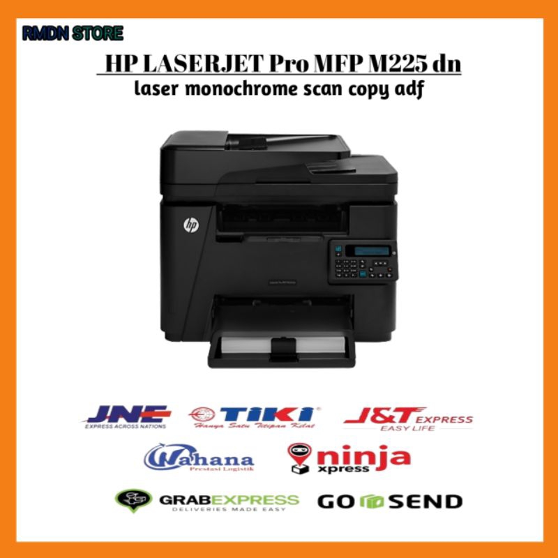 Jual Printer Foto Copy Hitam putih HP Laserjet Pro MFP M255dn Duplek ...