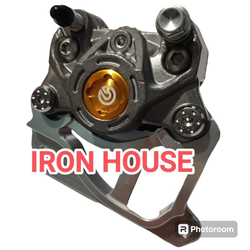 Jual Paket kaliper 2 piston Plus breket dan baut pnp motor beat vario ...