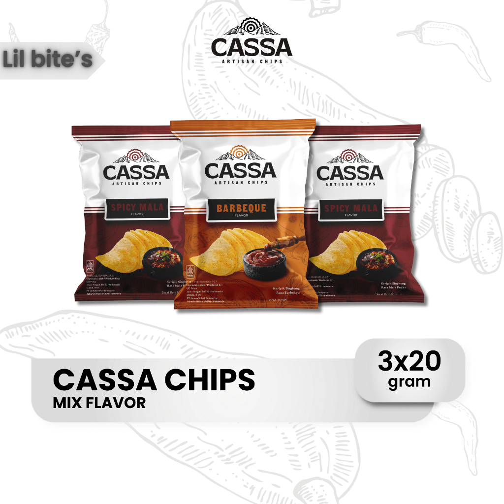 Jual Cassa Chips Mix 18gr x 3pcs | Shopee Indonesia