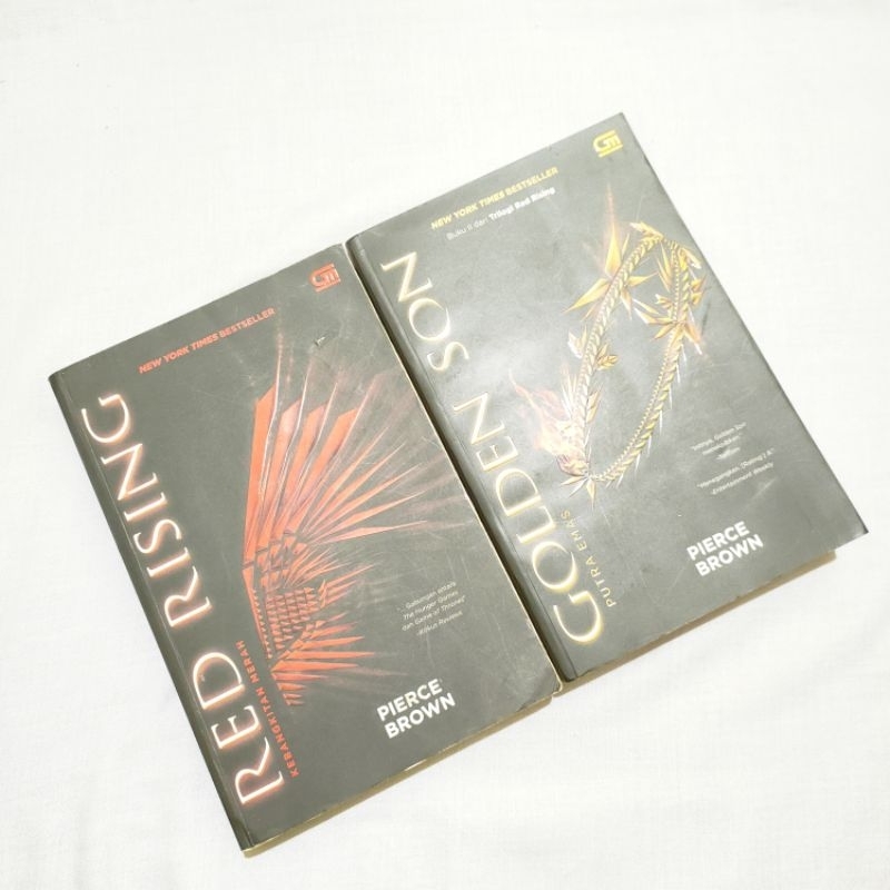 Jual (ORIGINAL) RED RISING - NOVEL PIERCE BROWN - GOLDEN SON MORNING ...