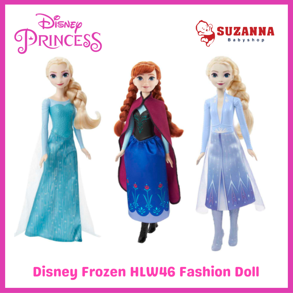 Jual Disney Frozen HLW46 Fashion Doll | Shopee Indonesia