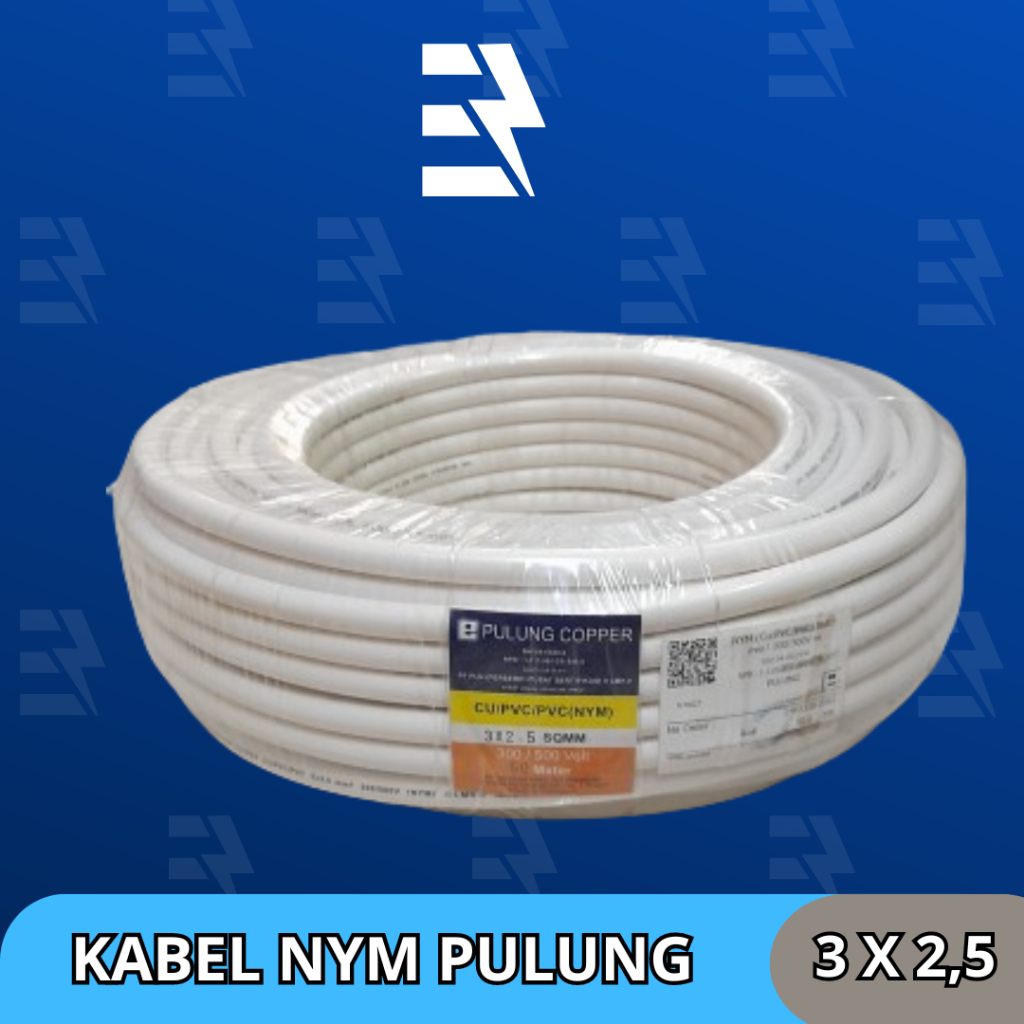 Jual KABEL ENGKEL / KABEL KAWAT /KABEL NYM PULUNG 2 X 2,5 / 3 X 2,5mm ...