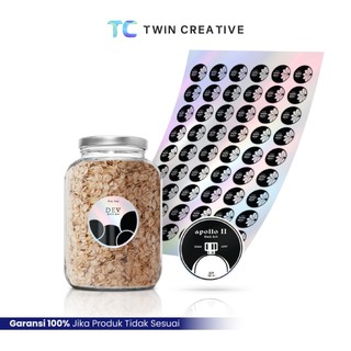 Jual Cetak Sticker Hologram / Stiker Pelangi Free Cutting / Print Label ...
