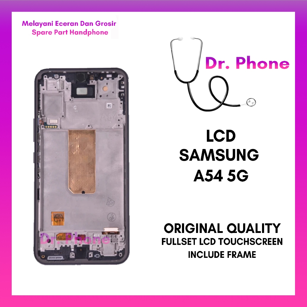 Jual Best Seller !!! LCD Samsung A54 5G FINGERPRINT INCLUDEFRAME ...