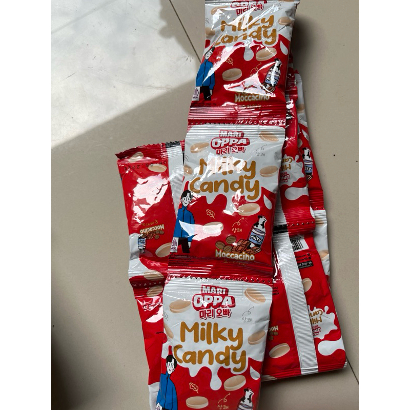 Jual PERMEN MARI OPPA CANDY 1RENTENG 10pcs | Shopee Indonesia