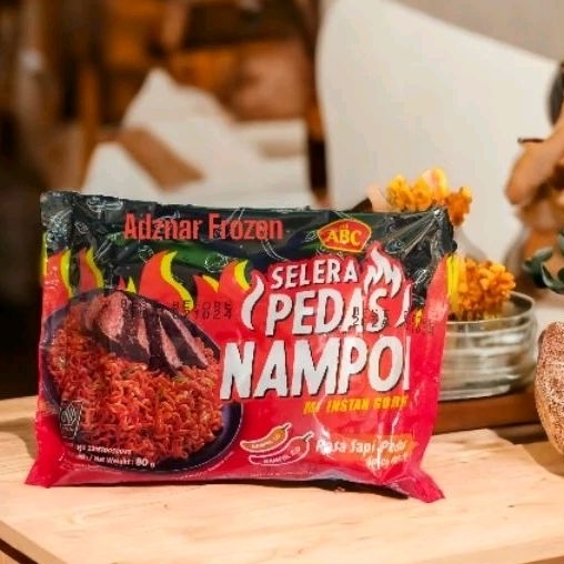 Jual MIE ABC GORENG SELERA PEDAS NAMPOL RASA SAPI PEDAS 80GR | Shopee ...