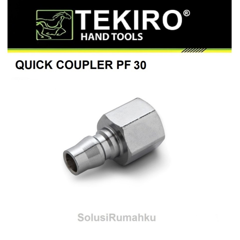 Jual Tekiro Quick Coupler Angin PF30 PF 30 / Nepel Selang Kompresor ...