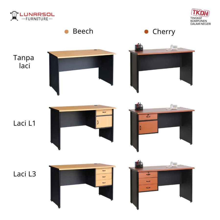 Jual MEJA KANTOR MEJA KERJA MEJA TULIS MEJA KOMPUTER MEJA STAF MEJA ...