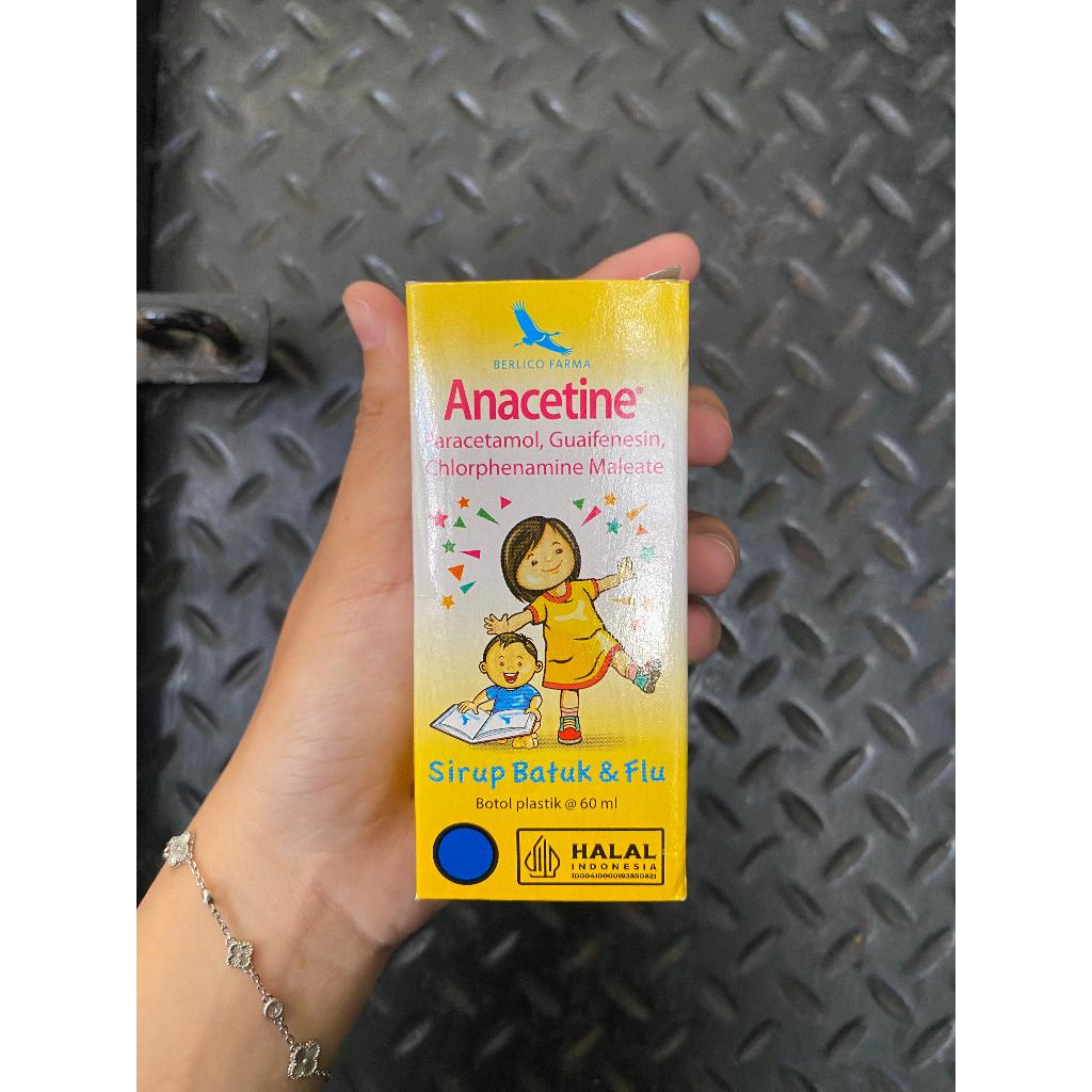 Jual Anacetine Sirup 60 ml - Sirup Obat Batuk, Flu & Demam | Shopee ...