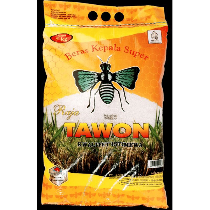 Jual Beras Premium Tawon Kuning 5kg | Shopee Indonesia