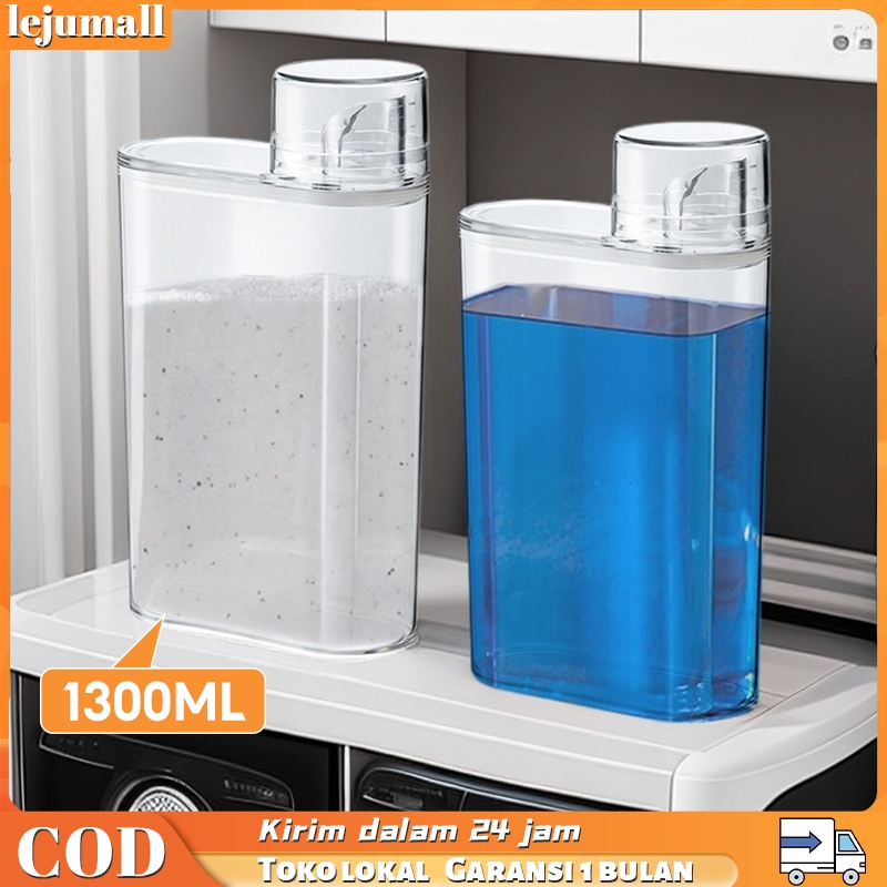 Jual Lejumall Bottle Laundry Detergent Transparan Botol Sabun Cair Food ...