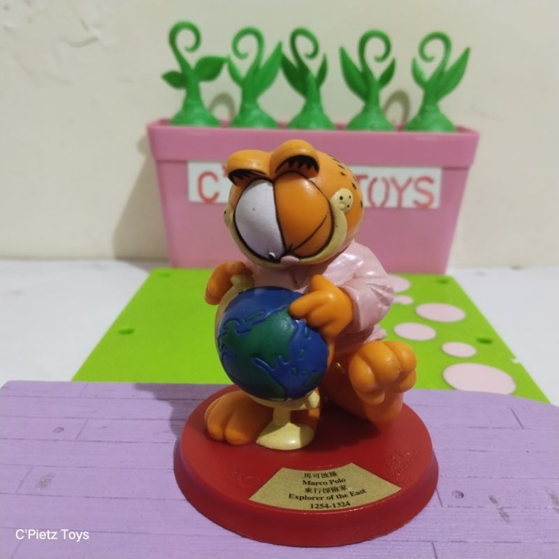 Jual Figure Vintage PAWS Garfield as Marco Polo : Explorer of the East ...