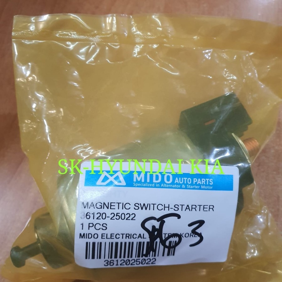 Jual MAGNETIC SWITCH BENDIX STARTER 36120-25022 KIA ALL NEW SPORTAGE ...