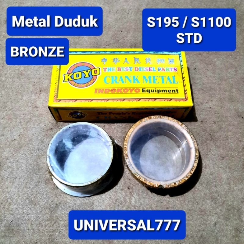 Jual S195 S1100 STD Bronze Crank Metal Main Bearing Dongfeng Diesel S 195 1100 Mental Duduk ...