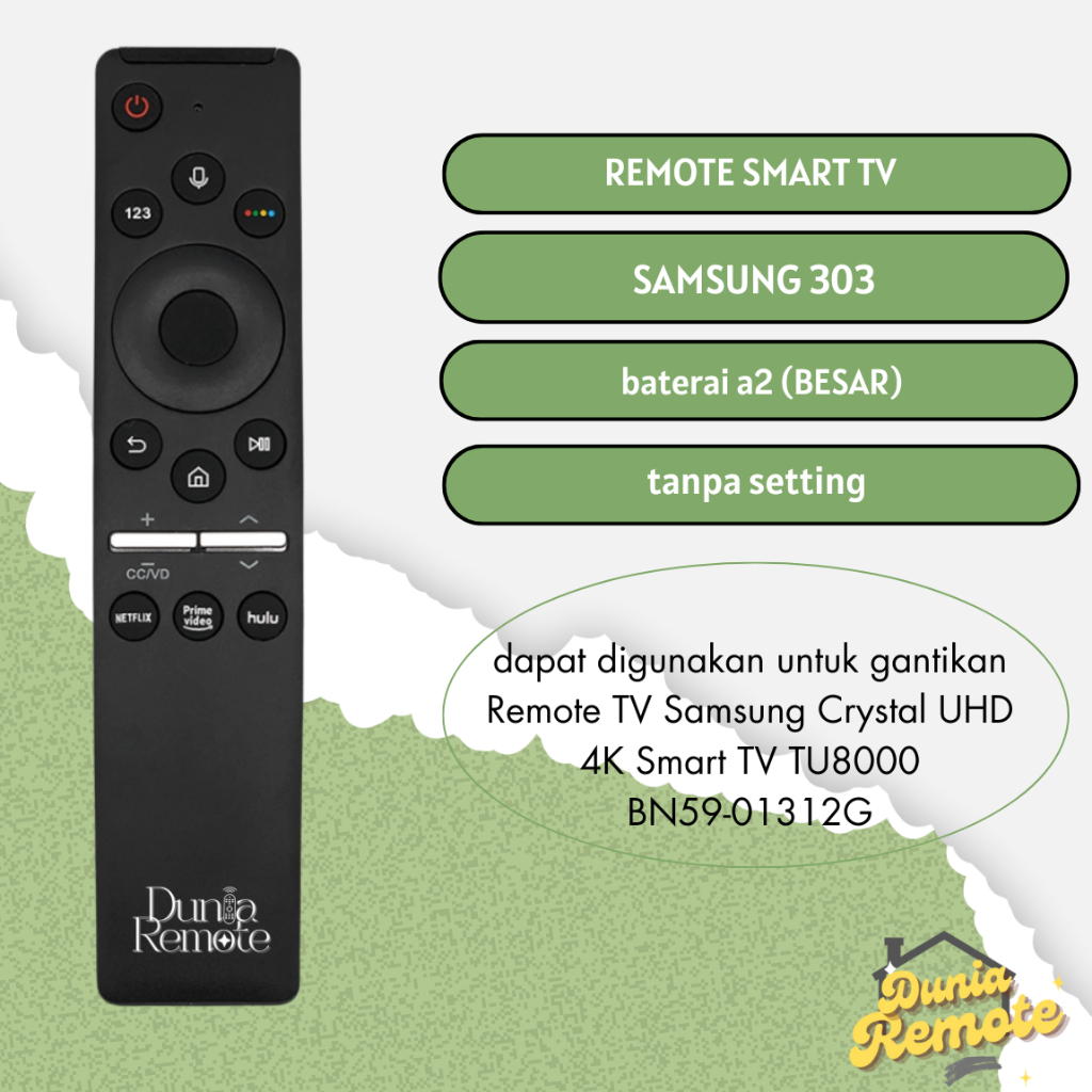 Jual Remote Smart TV Android Samsung 303 No Voice Pengganti Remot TV ... Jual Remote Smart TV Android Samsung 303 No Voice Pengganti Remot TV ...