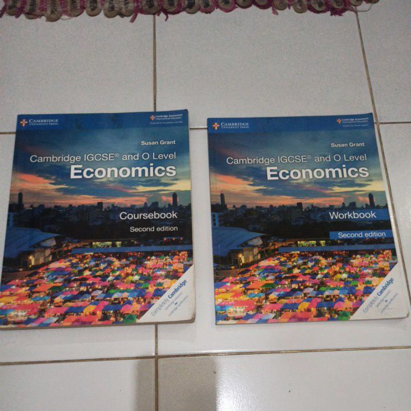 Jual CAMBRIDGE IGCSE AND O LEVEL ECONOMICS COURSEBOOK SECOND EDITION, WORKBOOK, 1 SET DUA BUKU ...