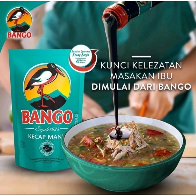 Jual kecap Bango 735 ml / 1000 gram / 1 kg | Shopee Indonesia