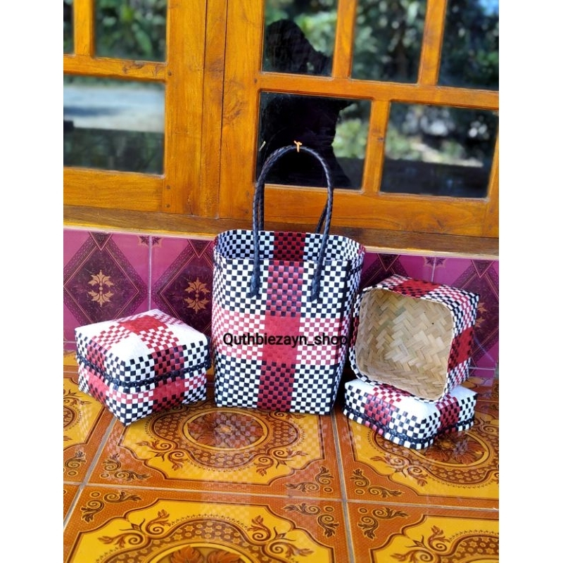 Jual Keben BALI plastik kaca set isi 2 SUDAH ADA BAMBU / Keben set ...