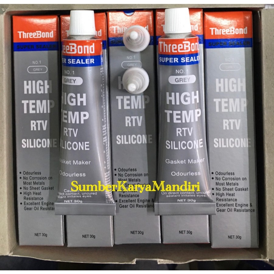 Jual ThreeBond Super Sealer No.1 Grey/Lem Gasket ThreeBond Grey (30gr) | Shopee Indonesia