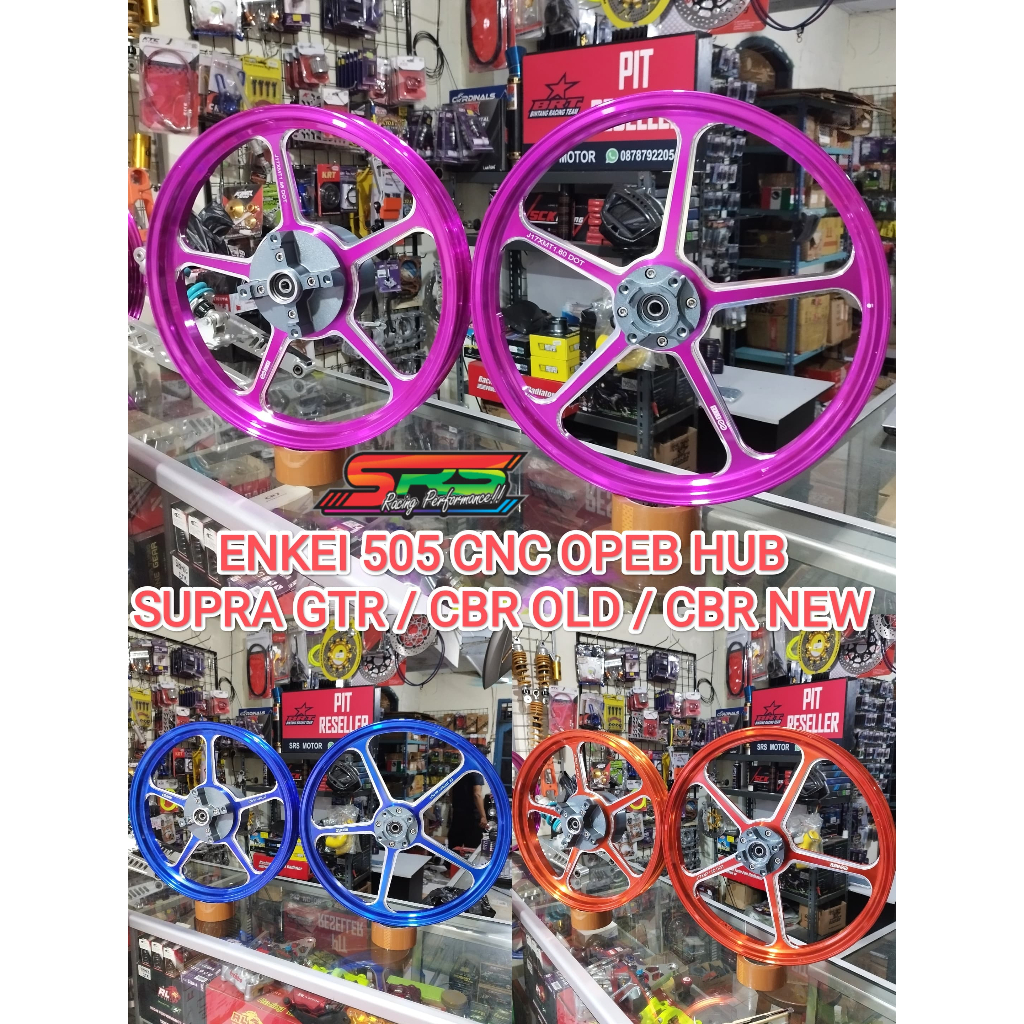 Jual Velg CNC 505 Honda Supra GTR CBR Old Cbr New Cb new Original Open ...
