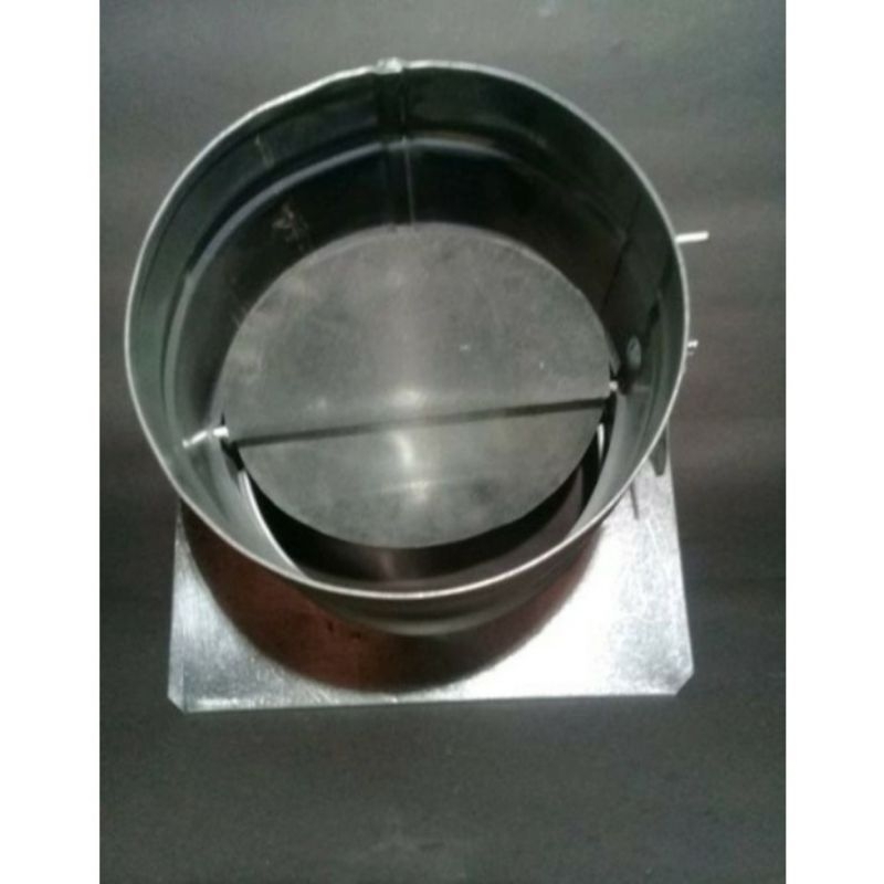 Jual Spigot damper cerobong asap 4 in / 6 in / 8 in / 10 in - sok topi ...
