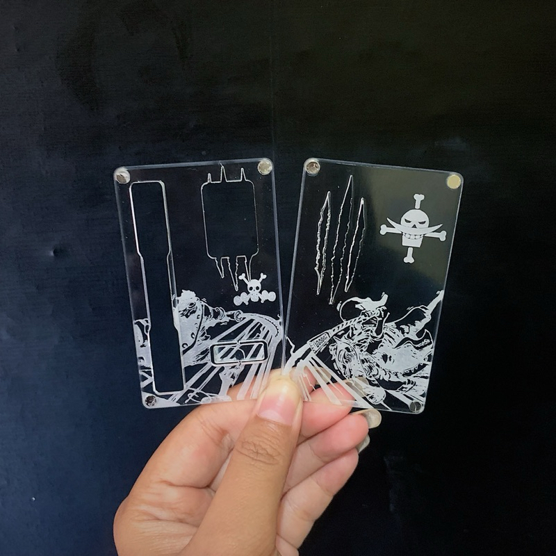 Jual PANEL ACRYLIC CLEAR MOTIF ONE PIECE B80 | Shopee Indonesia