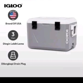 Jual Igloo 27Ltr Cooler Box Nestable - Abu-Abu | Shopee Indonesia