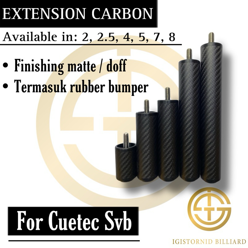 Jual Extension Karbon Cuetec SVB | Shopee Indonesia