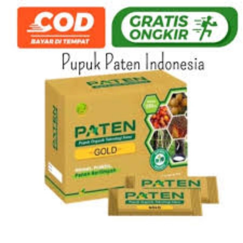 Jual Pupuk paten gold teknologi nano 1 box (12saset @ 25ml) | Shopee ...