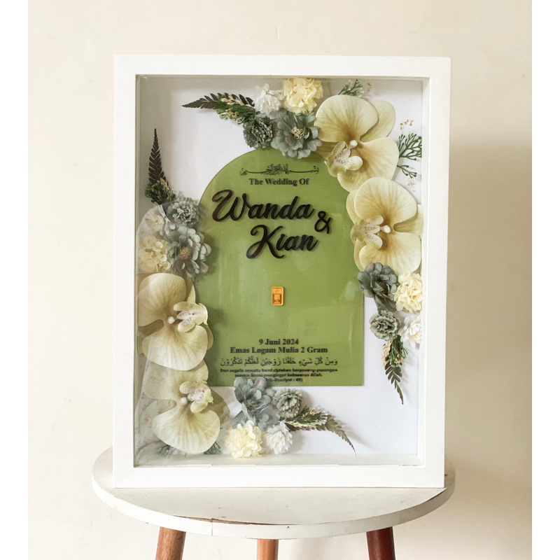 Jual MAHAR BUNGA - MAHAR AKRILIK TIMBUL - MAHAR CANTIK - MAHAR MURAH ...