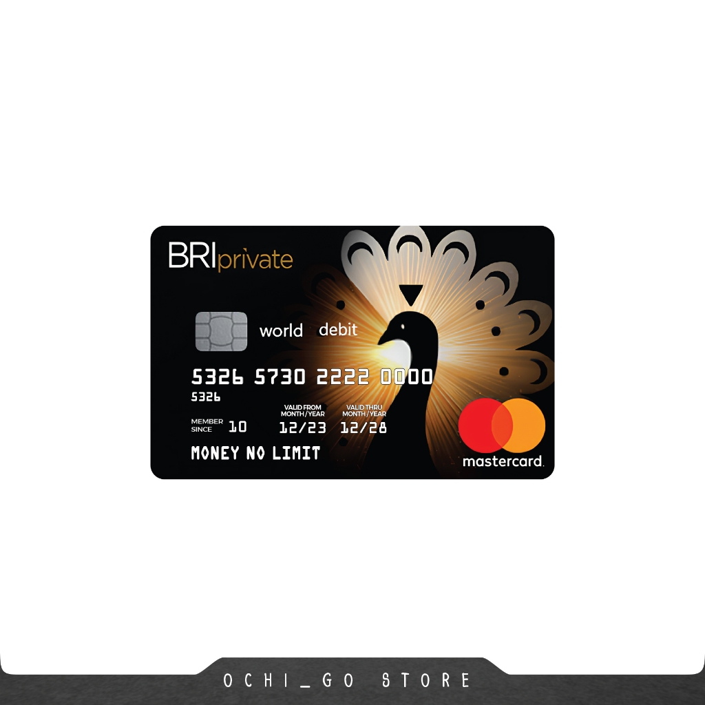 Jual Stiker Atm Garskin Skin Card Custom Bank Prioritas Sticker Kartu ...