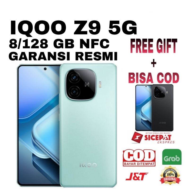 Jual IQOO Z9 5G 8/128GB NFC Garansi Resmi | Shopee Indonesia