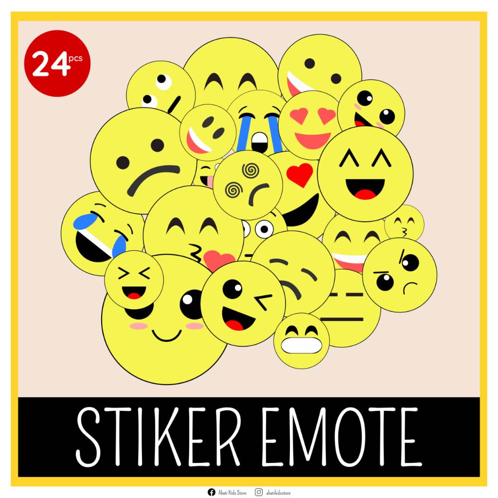 Jual Stiker Emote Lucu & Unik Bentuk Lingkaran | Shopee Indonesia