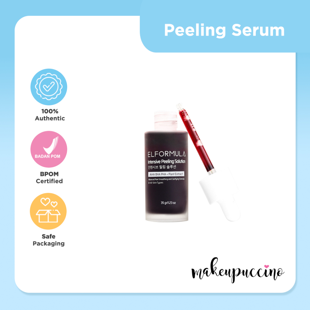 Jual (READY STOCK) ELFORMULA Intensive Peeling Solution 35gr | Shopee ...