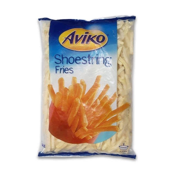 Jual AVIKO Shoestring Fries 1kg / Kentang Goreng Shoestring Frozen 1kg ...
