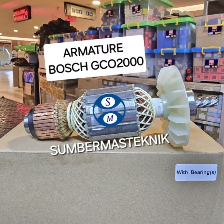 Jual ARMATURE BOSCH GCO2000 ANGKER ROTOR MESIN POTONG BESI 14" BOSCH GCO 2000 CUTOFF BOSCH ...