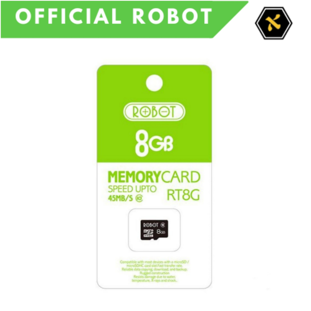 Jual Memory Card Robot 8GB class 10 | Shopee Indonesia