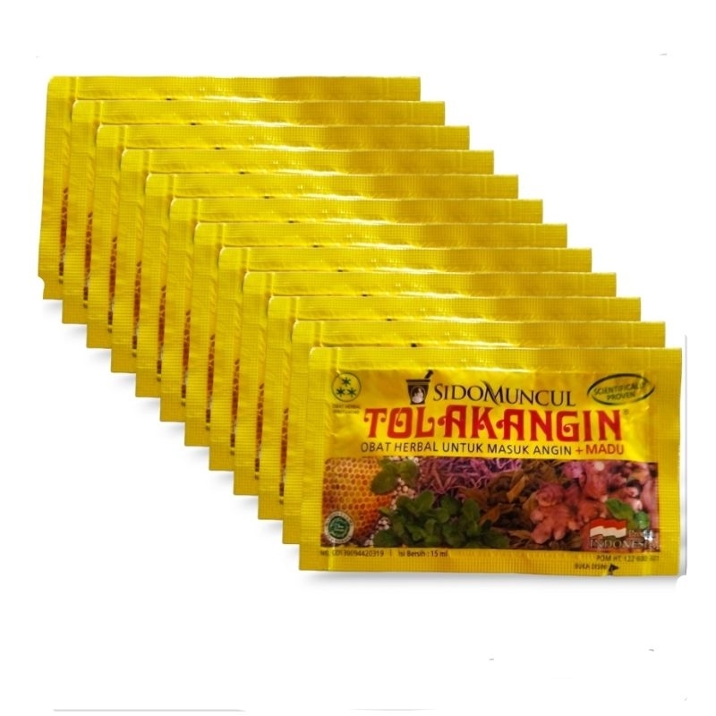 Jual Tolak angin cair 1 Box isi 12 Herbal untuk masuk angin | Shopee ...