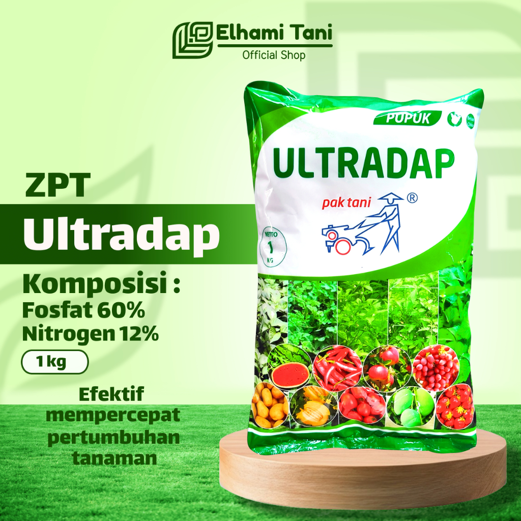 Jual ULTRADAP PAK TANI PUPUK PERTUMBUHAN TANAMAN KEMASAN 1 KG | Shopee ...