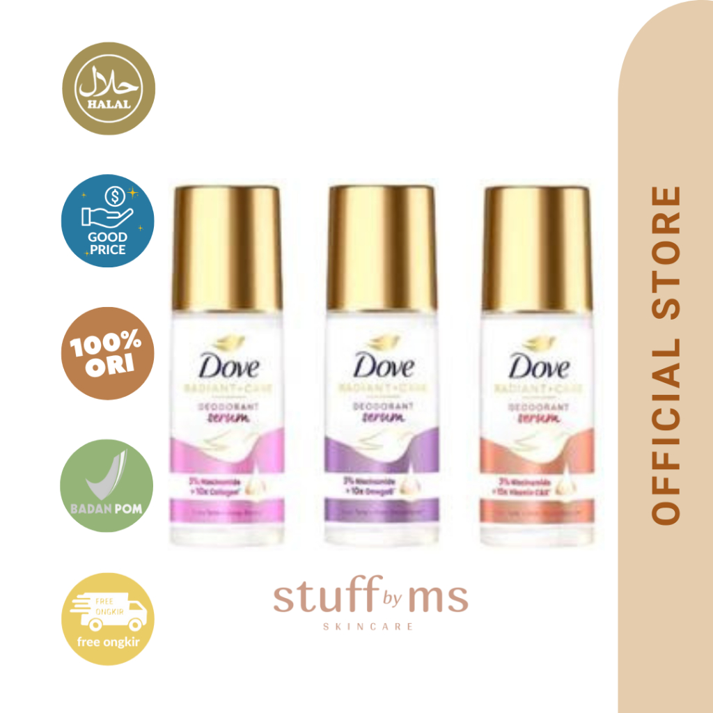 Jual Dove Deodorant Serum Roll On 3% Niacinamide + 10x Vitamin ...