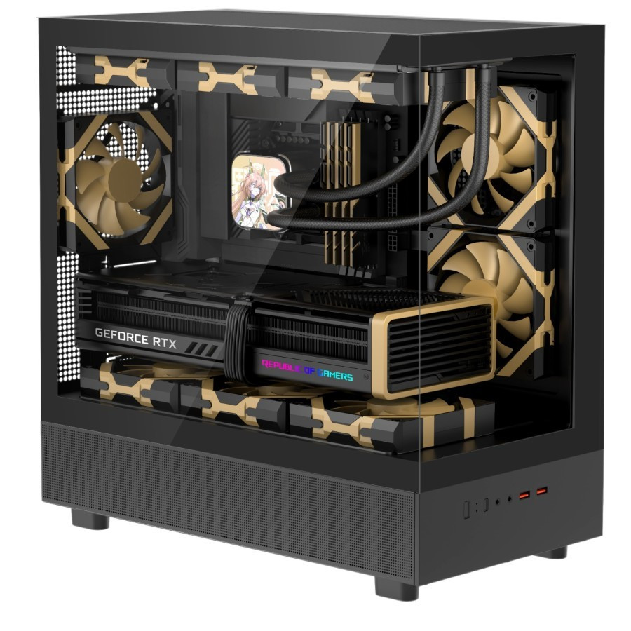 Jual Casing Digital Alliance N30X - ATX Free 3 Fan - Casing DA N30X ATX ...