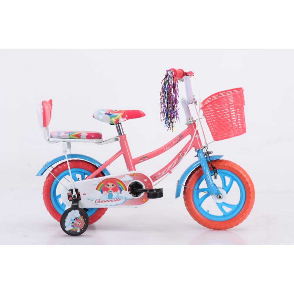 Jual Sepeda Anak Keranjang MIni Cewe Perempuan Ukuran 12 inch Ban Eva ...