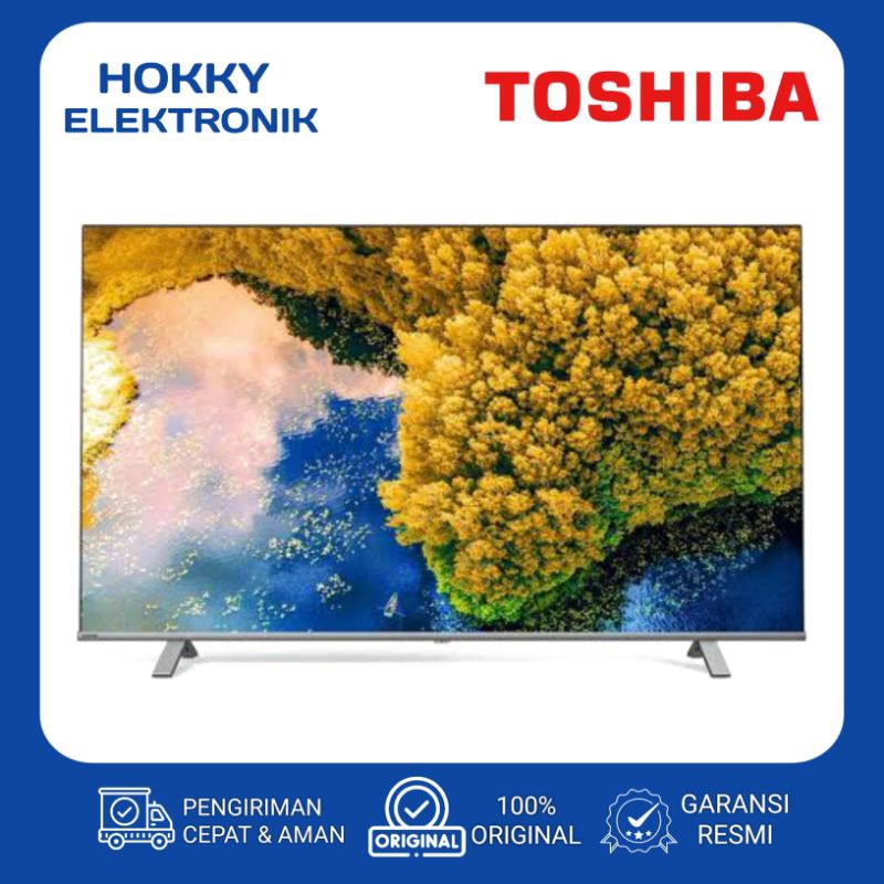 Jual TOSHIBA 50C350LP LED TV 50 INCH SMART ANDROID 4K UHD GARANSI RESMI | Shopee Indonesia